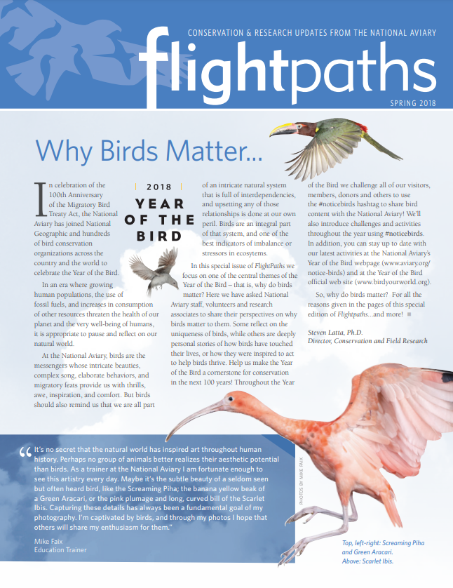 FlightPaths - National Aviary